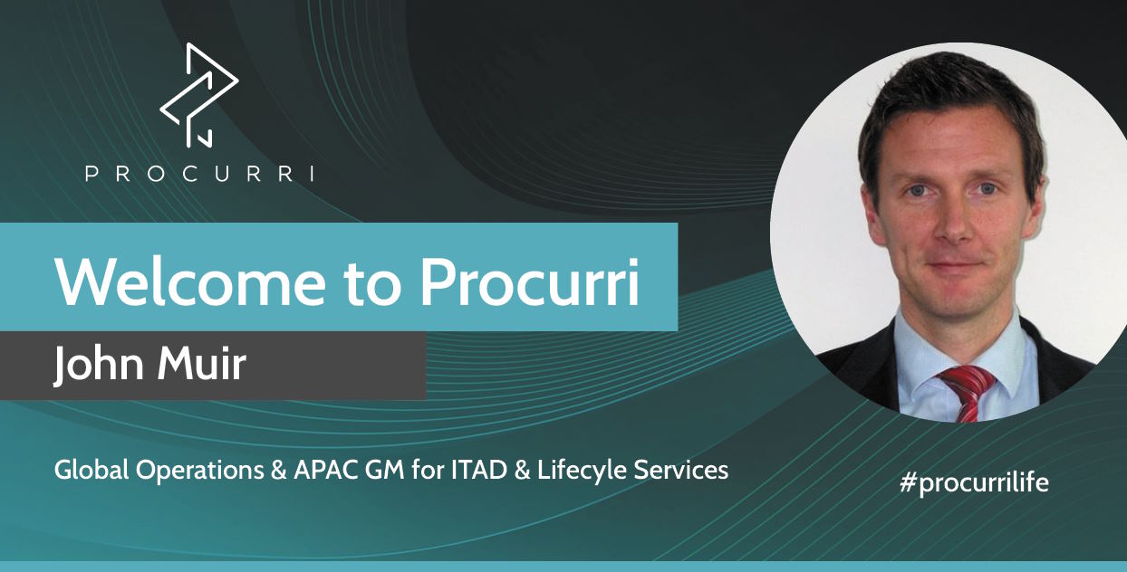 Procurri welcome John Muir as new Global Operations Lead – Procurri